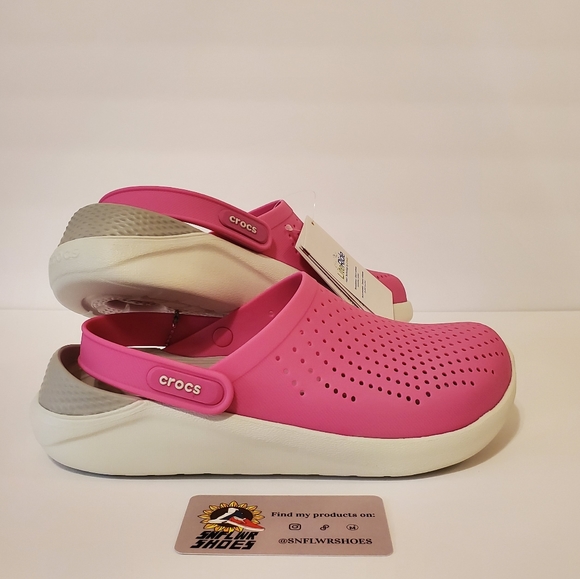 CROCS | Shoes | New Crocs Literide Clog Pink | Poshmark